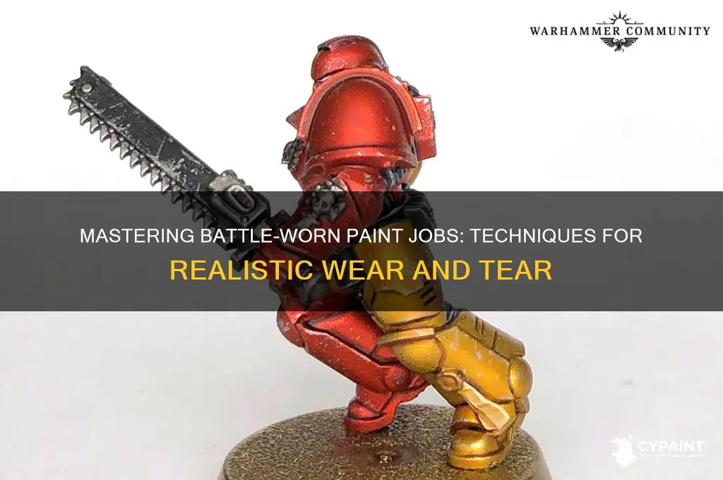 Mastering Battle-Worn Paint Jobs: Techniques For Realistic Wear And ...
