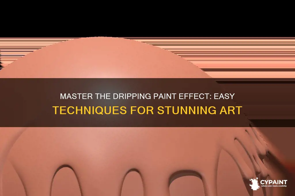 Master The Dripping Paint Effect: Easy Techniques For Stunning Art ...