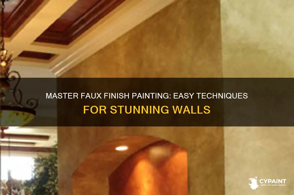 Master Faux Finish Painting: Easy Techniques For Stunning Walls | CyPaint