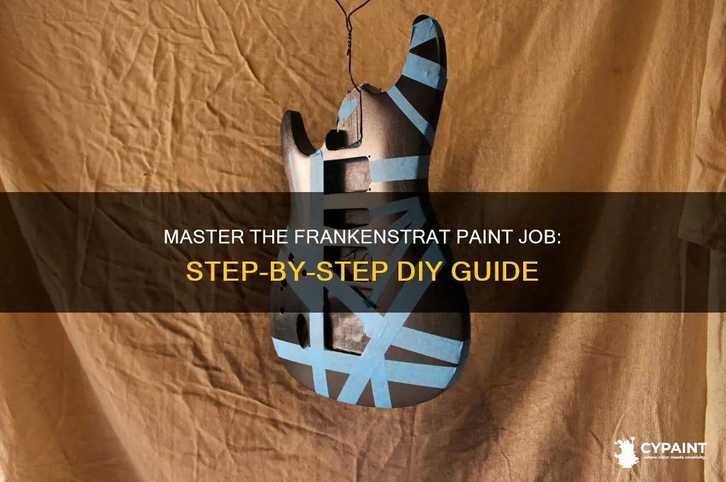 Master The Frankenstrat Paint Job: Step-By-Step Diy Guide | CyPaint