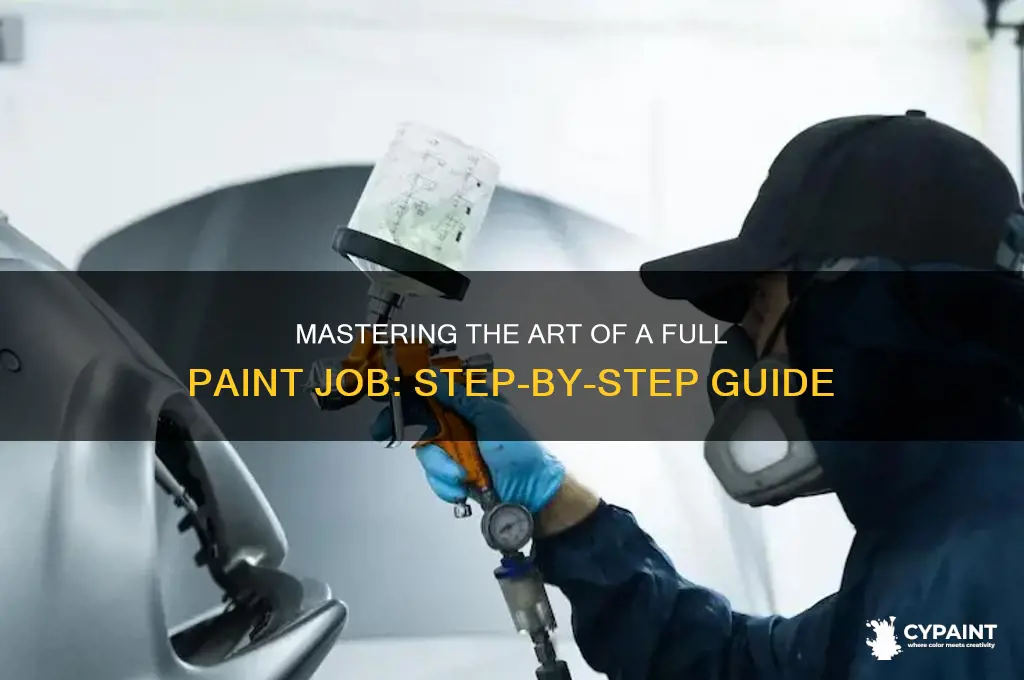 Mastering The Art Of A Full Paint Job: Step-By-Step Guide | CyPaint