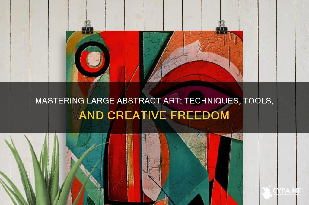 Mastering Large Abstract Art: Techniques, Tools, And Creative Freedom ...