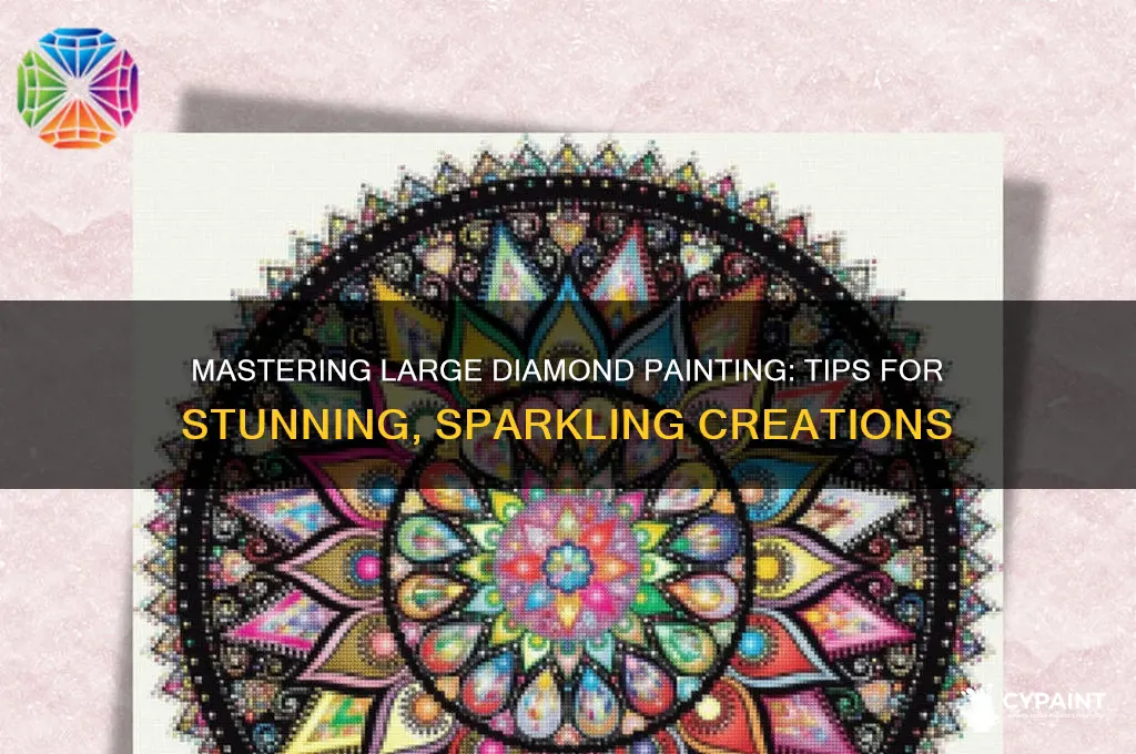 Mastering Large Diamond Painting: Tips For Stunning, Sparkling ...