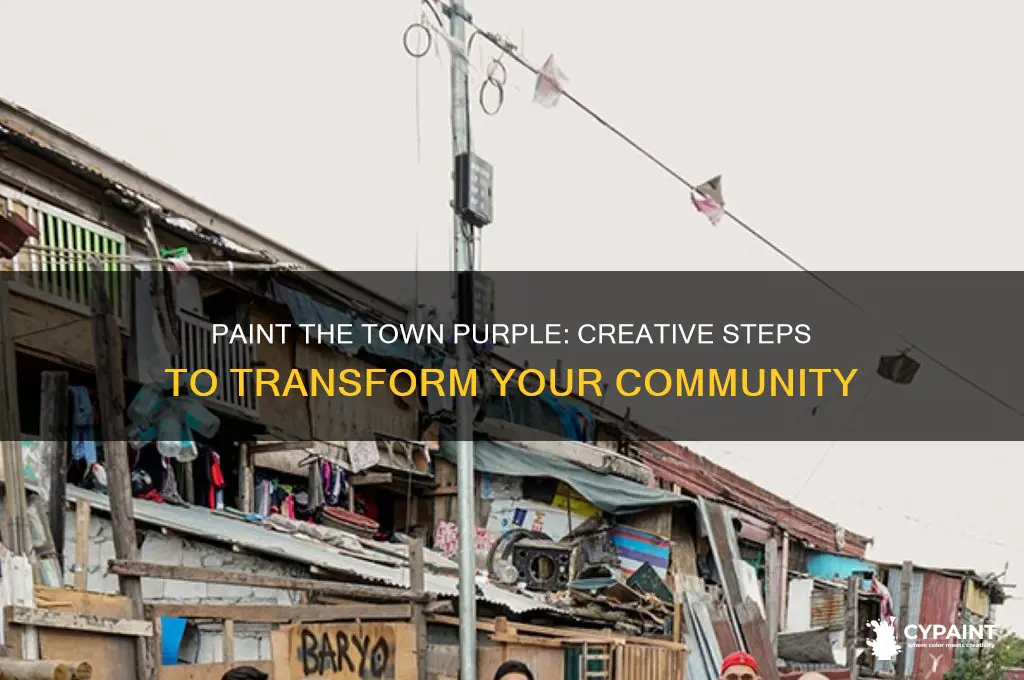 Paint The Town Purple: Creative Steps To Transform Your Community | CyPaint