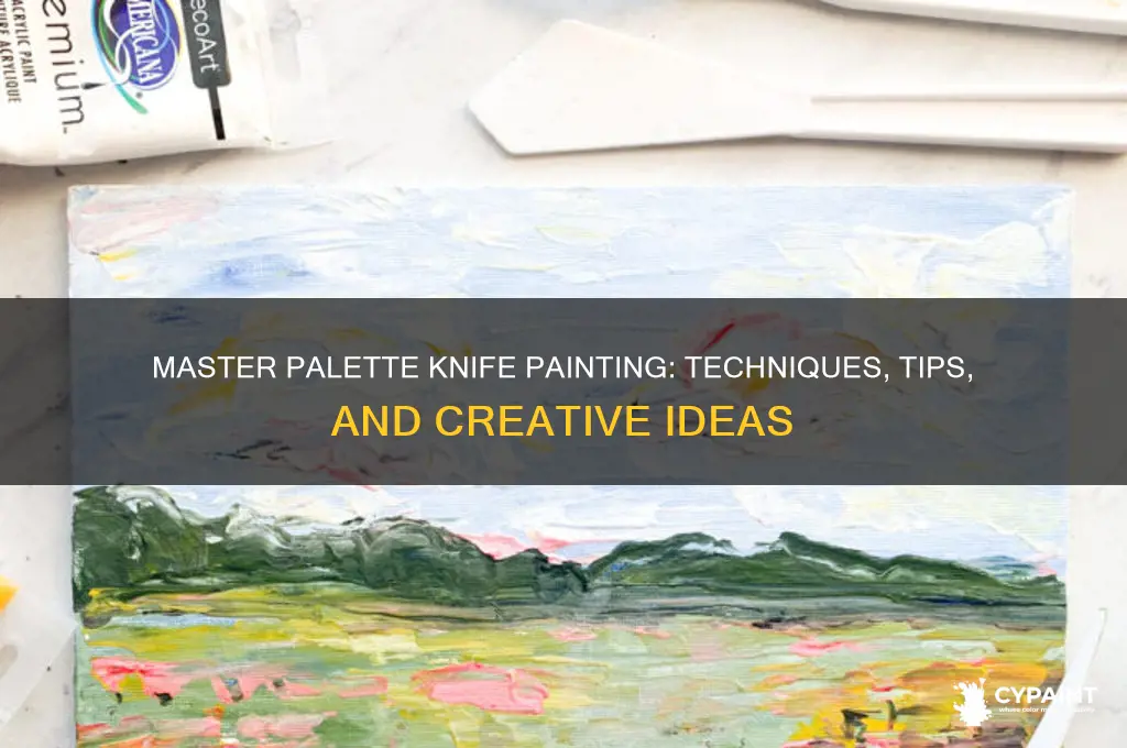 Master Palette Knife Painting: Techniques, Tips, And Creative Ideas ...