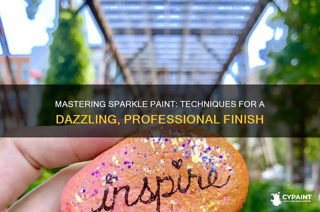 Mastering Sparkle Paint: Techniques For A Dazzling, Professional Finish ...