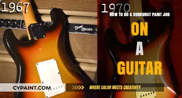 Mastering The Sunburst Guitar Paint Job: A Step-By-Step Guide | CyPaint
