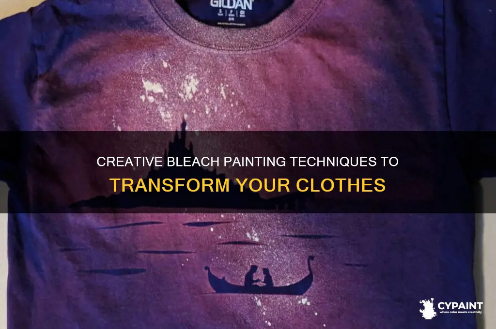 Creative Bleach Painting Techniques To Transform Your Clothes | CyPaint