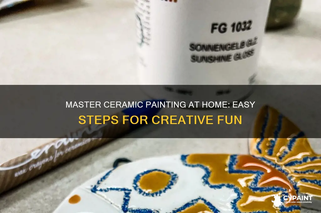 Master Ceramic Painting At Home: Easy Steps For Creative Fun | CyPaint