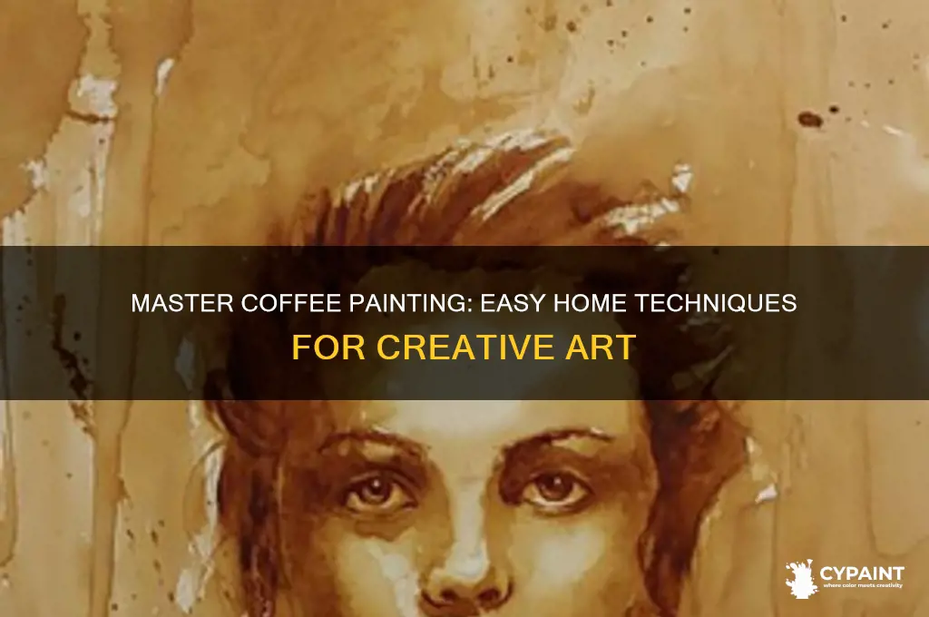 Master Coffee Painting: Easy Home Techniques For Creative Art | CyPaint