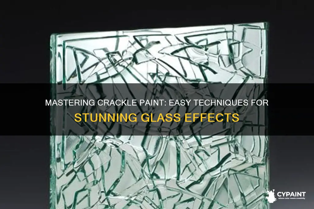 Mastering Crackle Paint: Easy Techniques For Stunning Glass Effects ...