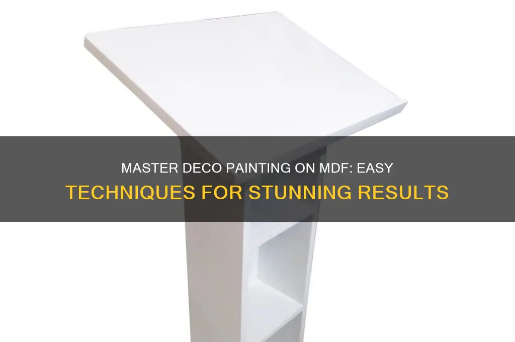Master Deco Painting On Mdf: Easy Techniques For Stunning Results | CyPaint