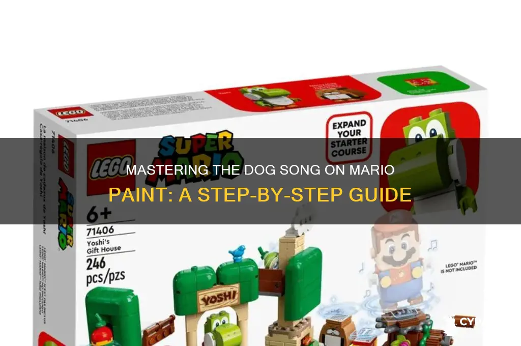 Mastering The Dog Song On Mario Paint: A Step-By-Step Guide | CyPaint