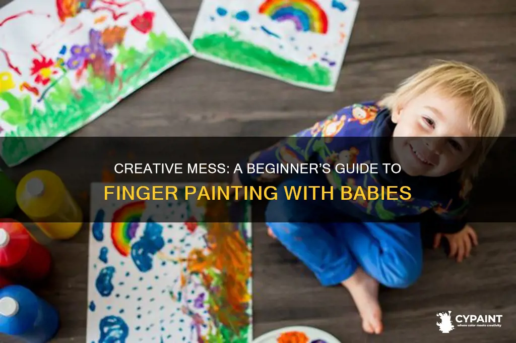 Creative Mess: A Beginner’S Guide To Finger Painting With Babies | CyPaint