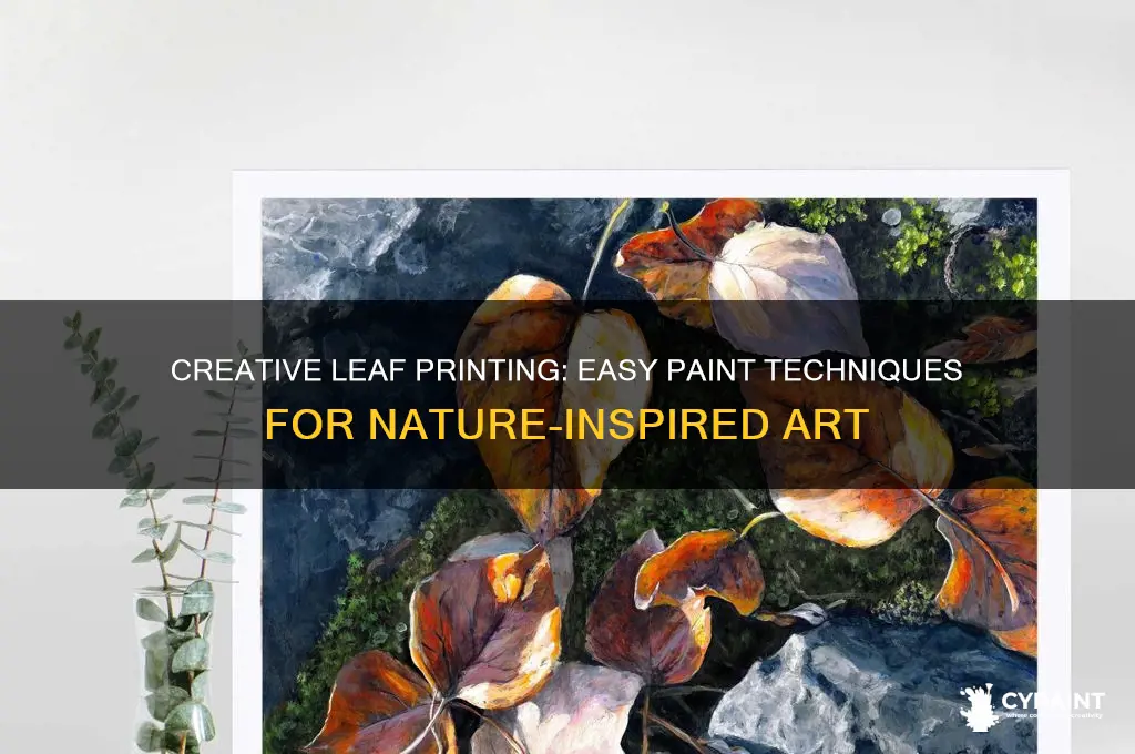 Creative Leaf Printing: Easy Paint Techniques For Nature-Inspired Art ...