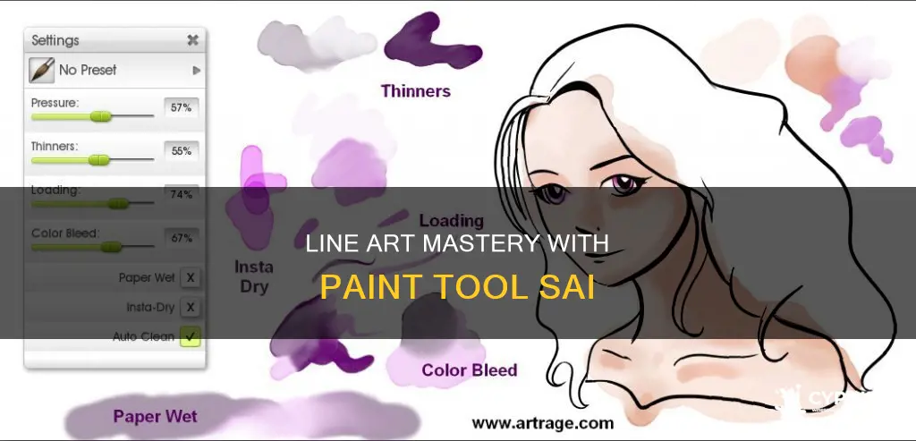 Line Art Mastery With Paint Tool Sai | CyPaint