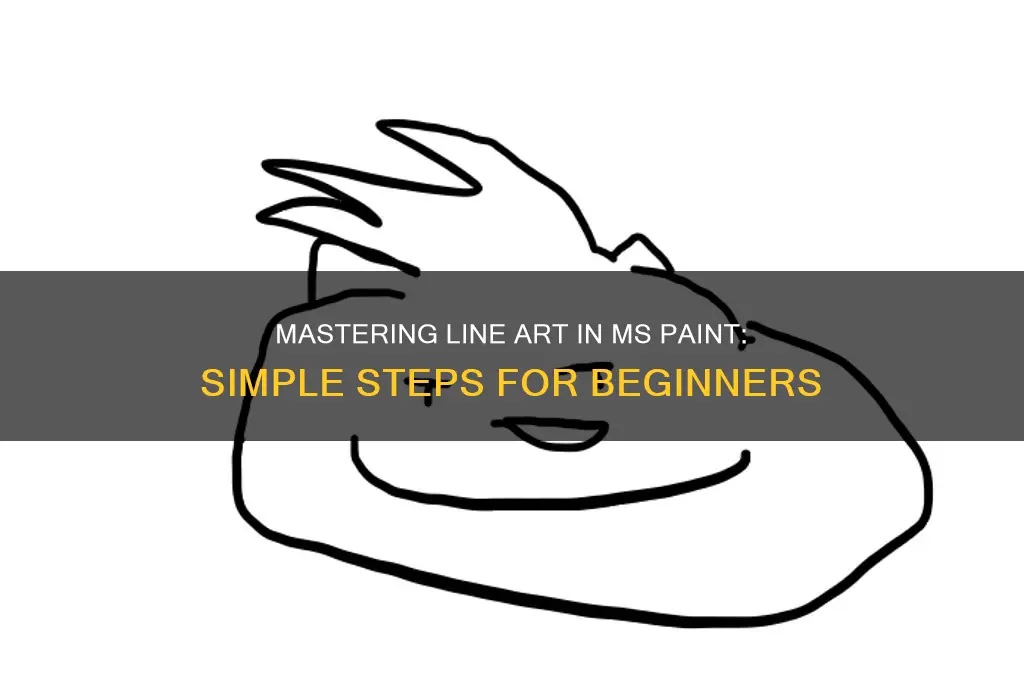 Mastering Line Art In Ms Paint: Simple Steps For Beginners | CyPaint