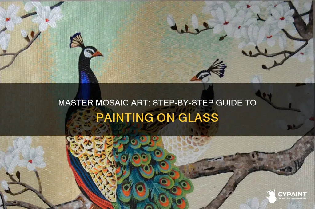 Master Mosaic Art: Step-By-Step Guide To Painting On Glass | CyPaint