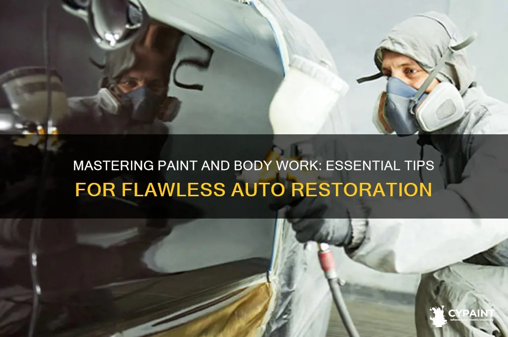 Mastering Paint And Body Work: Essential Tips For Flawless Auto ...