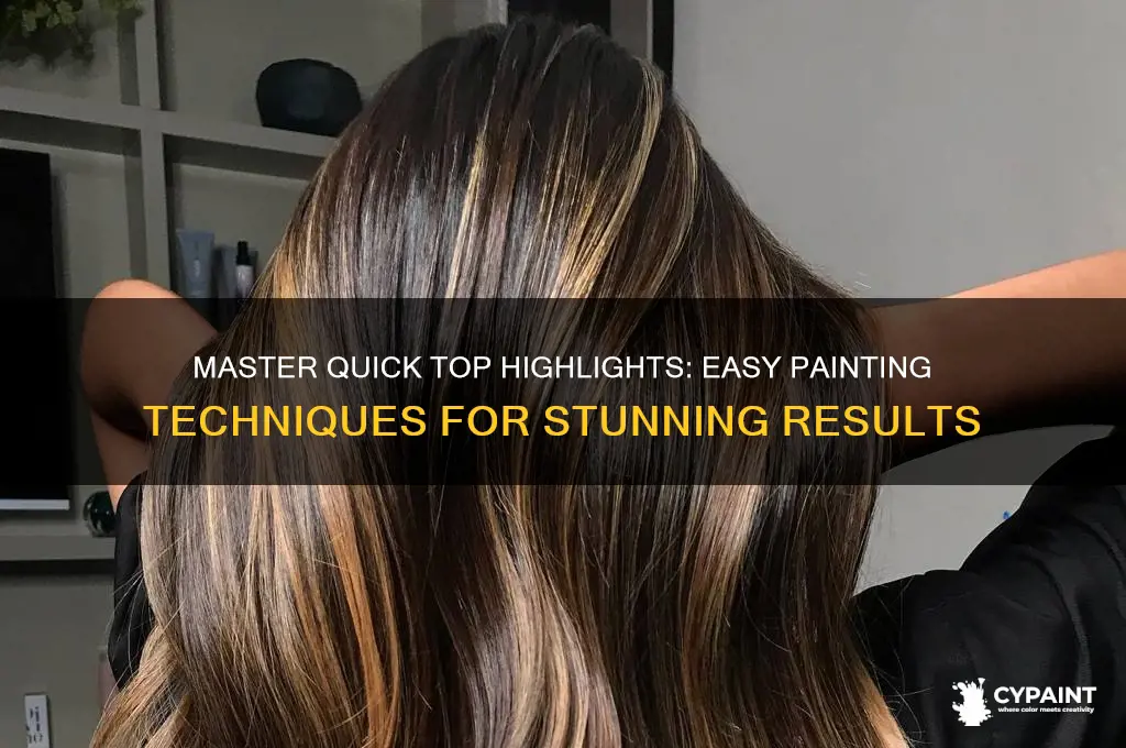 Master Quick Top Highlights: Easy Painting Techniques For Stunning ...