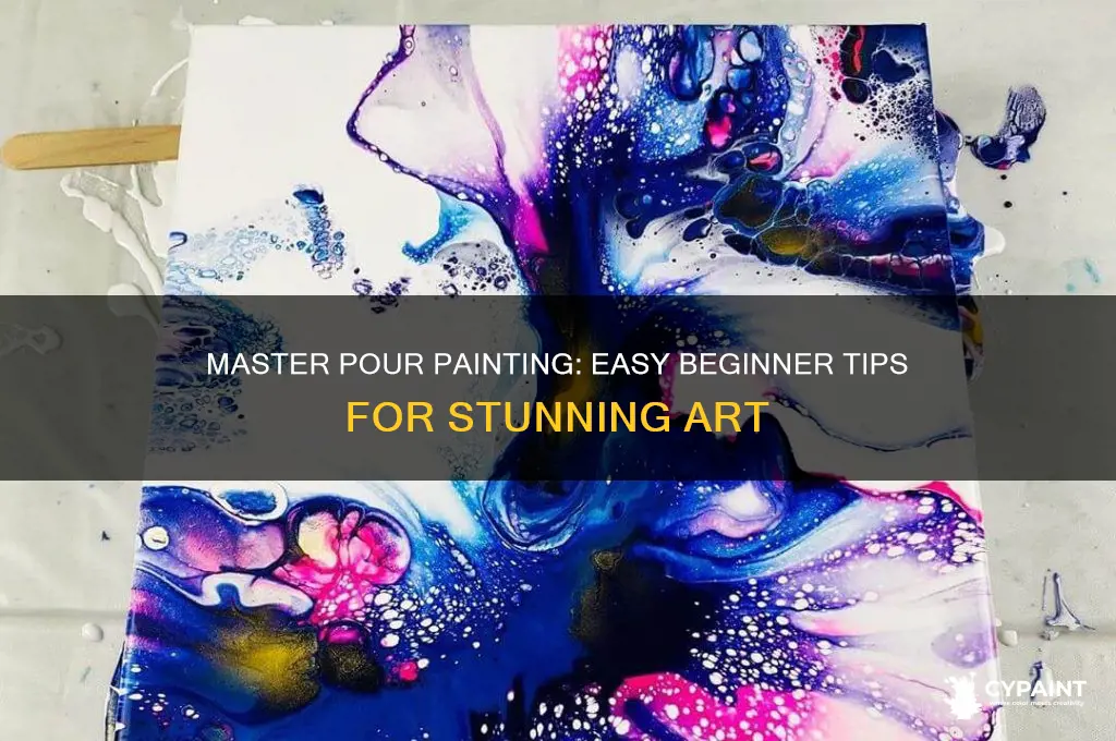 Master Pour Painting: Easy Beginner Tips For Stunning Art | CyPaint