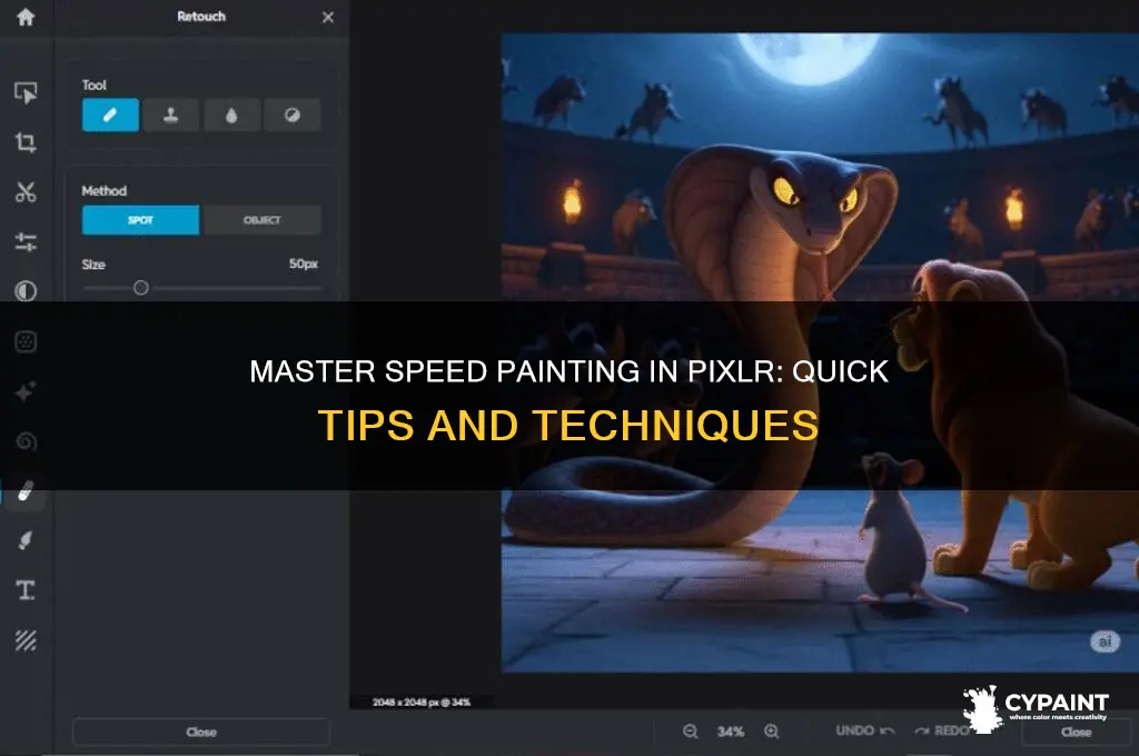 Master Speed Painting In Pixlr: Quick Tips And Techniques | CyPaint
