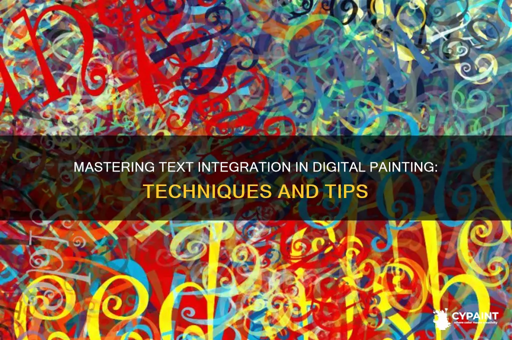 Mastering Text Integration In Digital Painting: Techniques And Tips ...