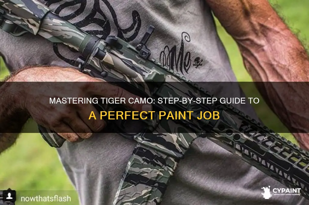 Mastering Tiger Camo: Step-By-Step Guide To A Perfect Paint Job | CyPaint