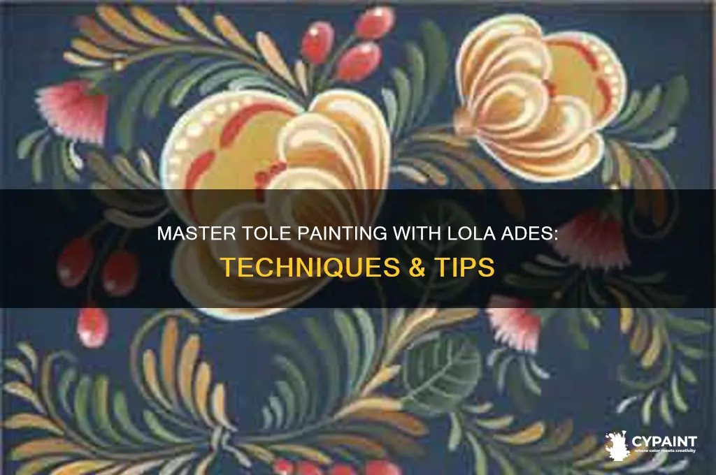 Master Tole Painting With Lola Ades: Techniques & Tips | CyPaint