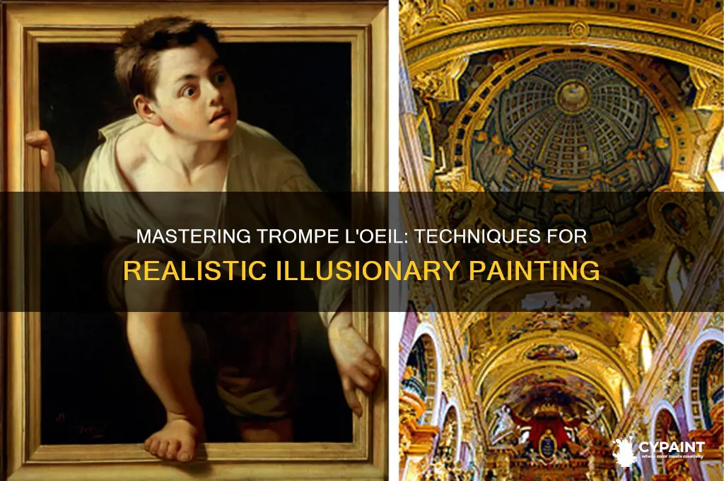 Mastering Trompe L'oeil: Techniques For Realistic Illusionary Painting ...
