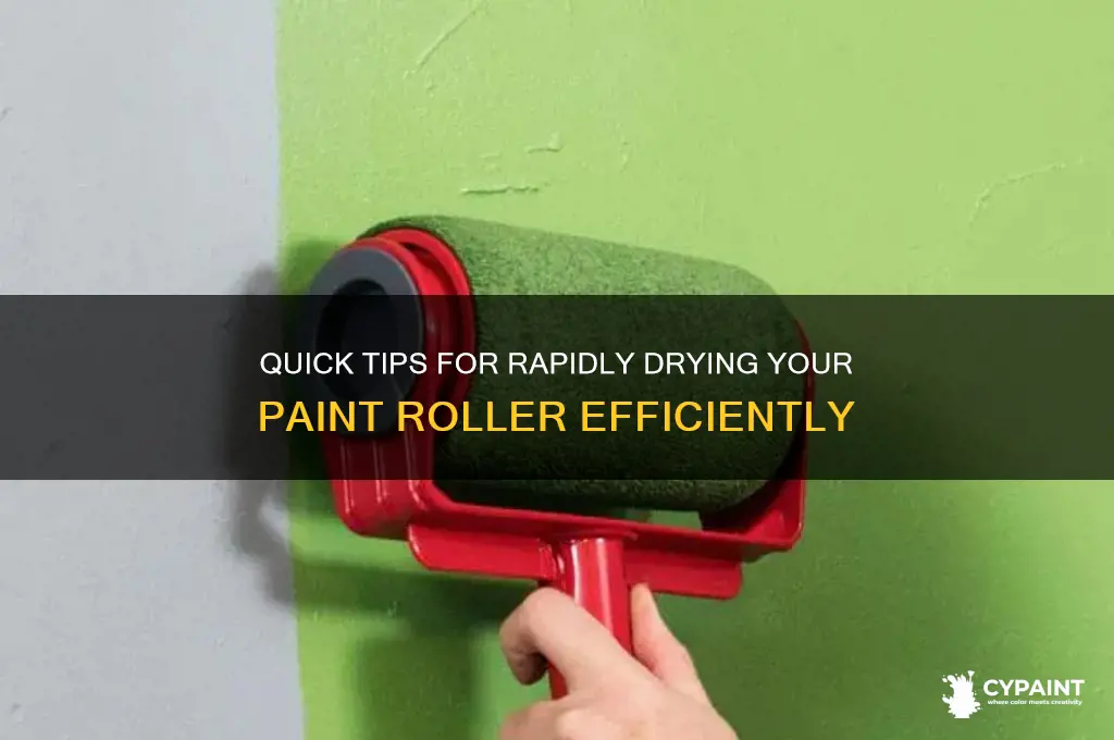 Quick Tips For Rapidly Drying Your Paint Roller Efficiently | CyPaint