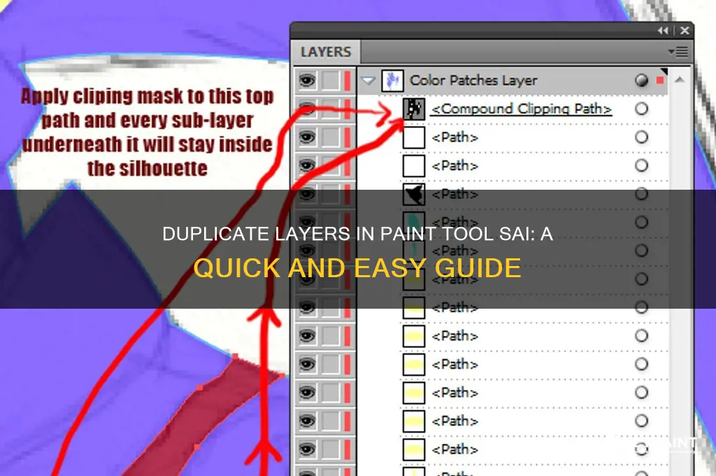 Duplicate Layers In Paint Tool Sai: A Quick And Easy Guide | CyPaint