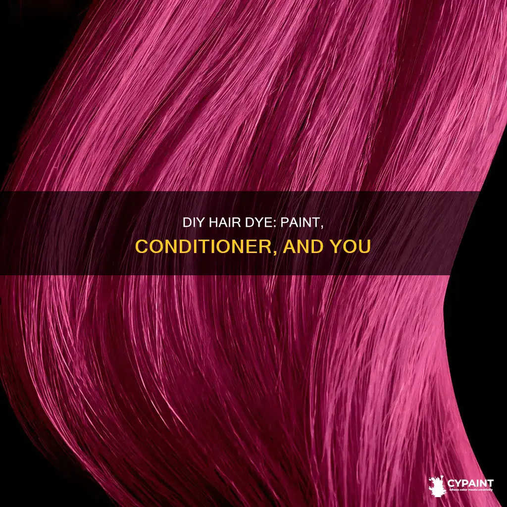 Diy Hair Dye: Paint, Conditioner, And You | CyPaint
