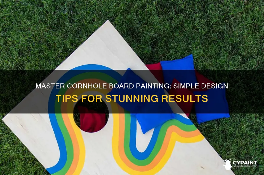 Master Cornhole Board Painting: Simple Design Tips For Stunning Results ...