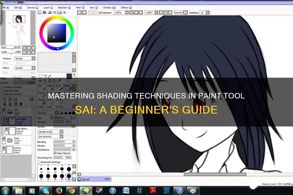 Mastering Shading Techniques In Paint Tool Sai: A Beginner's Guide ...