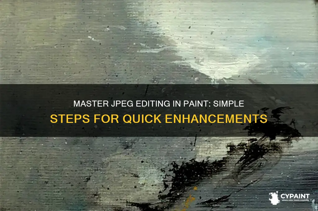 Master Jpeg Editing In Paint: Simple Steps For Quick Enhancements | CyPaint