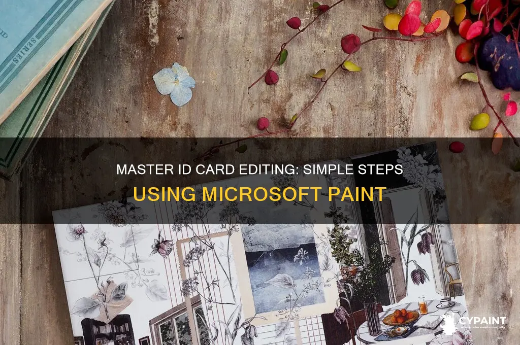Master Id Card Editing: Simple Steps Using Microsoft Paint | CyPaint