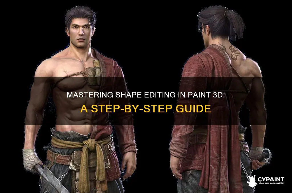 Mastering Shape Editing In Paint 3D: A Step-By-Step Guide | CyPaint