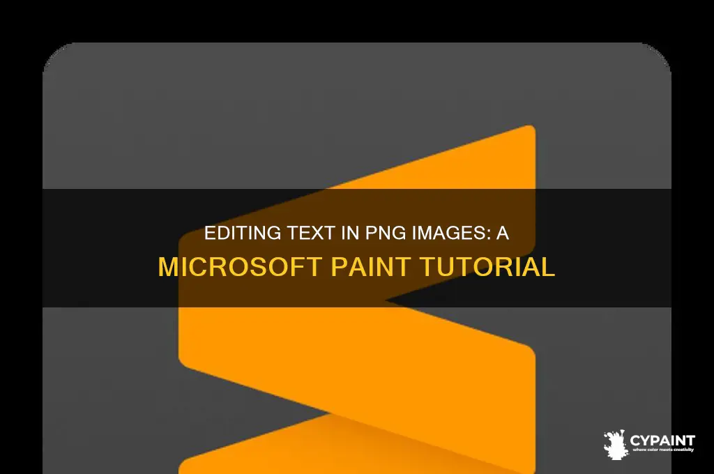 Editing Text In Png Images: A Microsoft Paint Tutorial | CyPaint