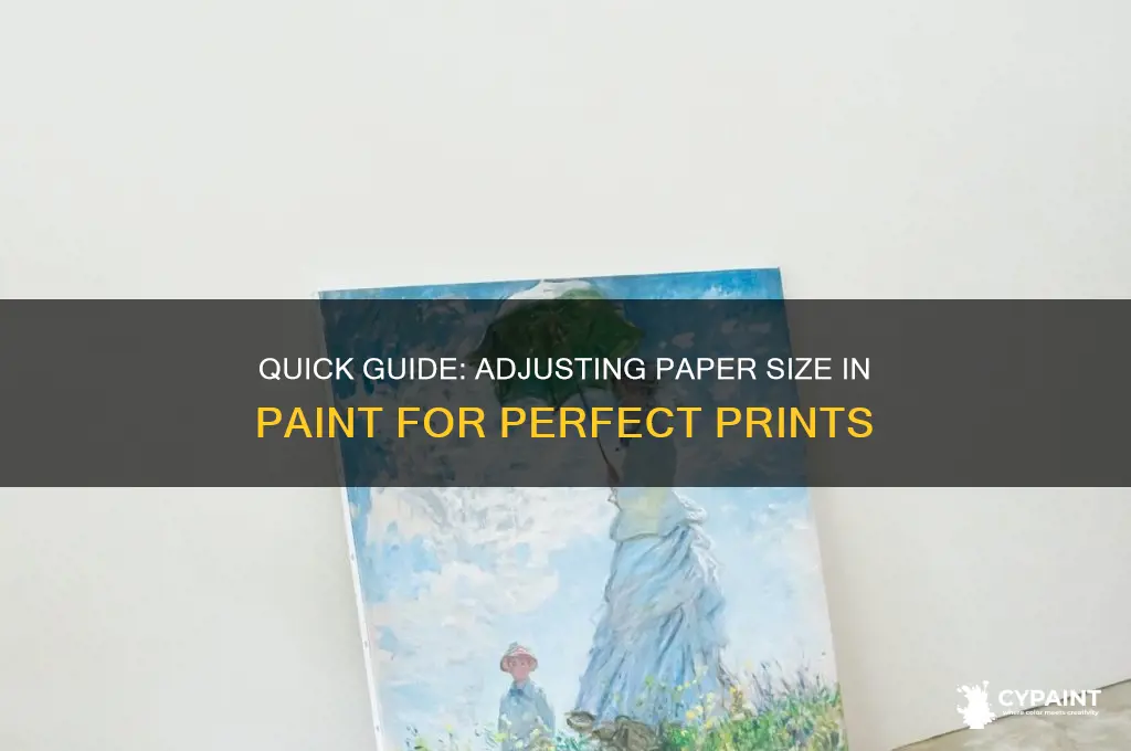 Quick Guide: Adjusting Paper Size In Paint For Perfect Prints | CyPaint