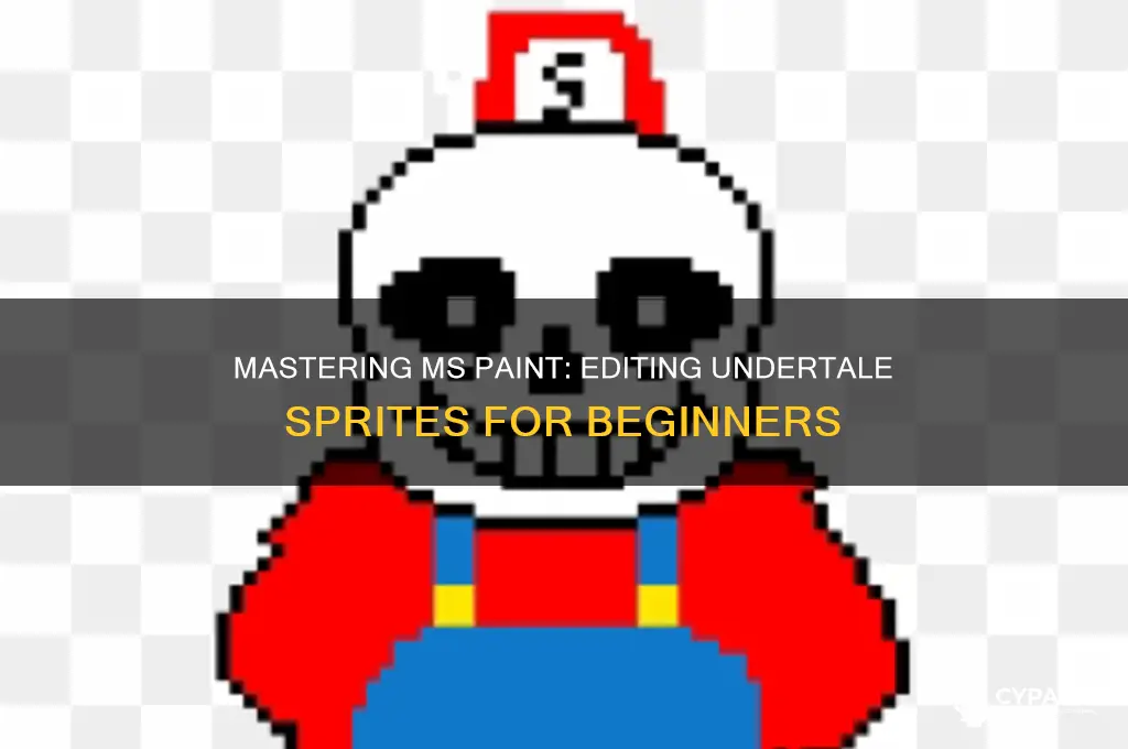 Mastering Ms Paint: Editing Undertale Sprites For Beginners | CyPaint