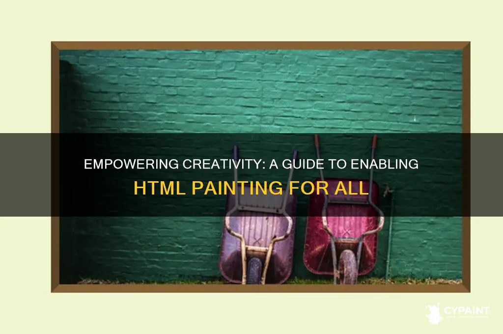 Empowering Creativity: A Guide To Enabling Html Painting For All | CyPaint