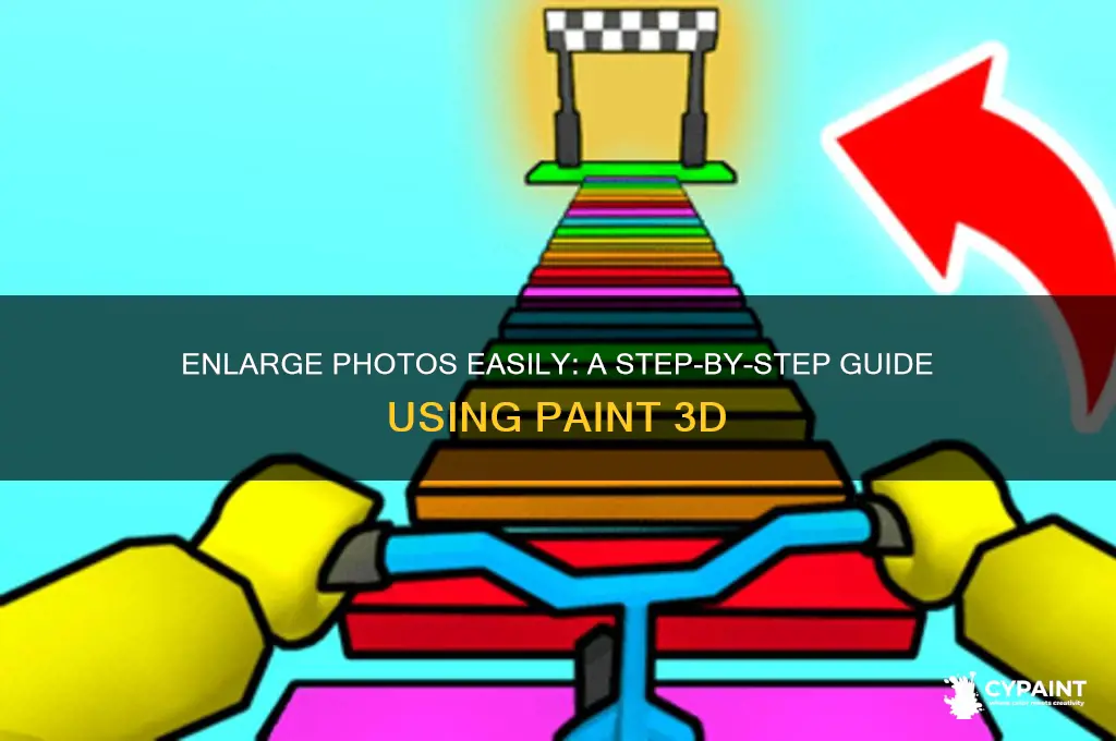 Enlarge Photos Easily: A Step-By-Step Guide Using Paint 3D | CyPaint