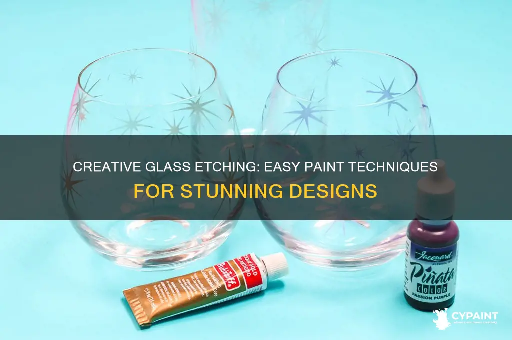 Creative Glass Etching: Easy Paint Techniques For Stunning Designs ...