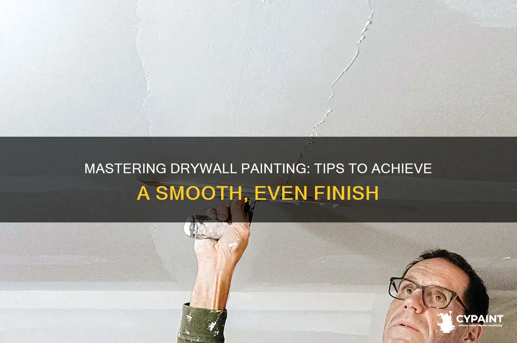 Mastering Drywall Painting: Tips To Achieve A Smooth, Even Finish | CyPaint