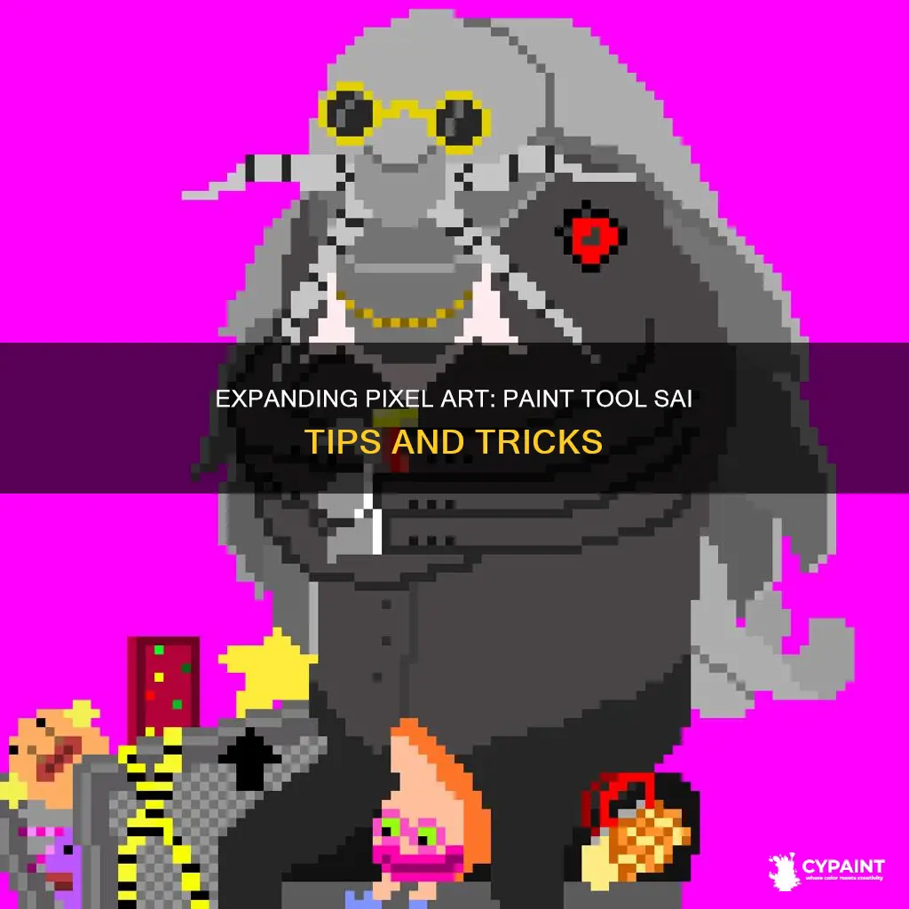 Expanding Pixel Art: Paint Tool Sai Tips And Tricks | CyPaint