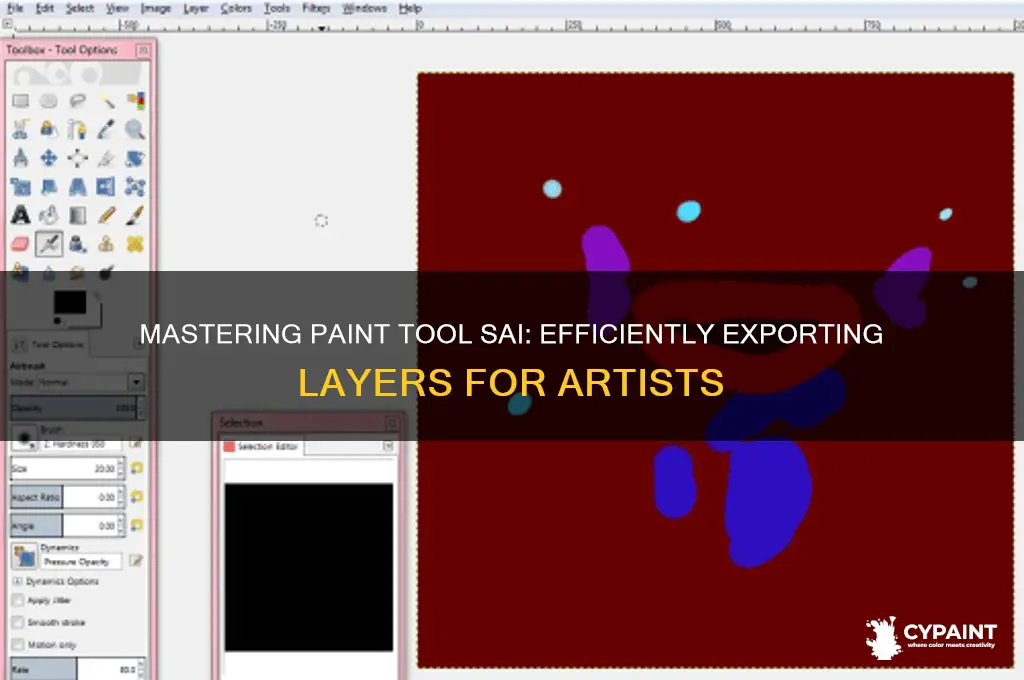 Mastering Paint Tool Sai: Efficiently Exporting Layers For Artists ...