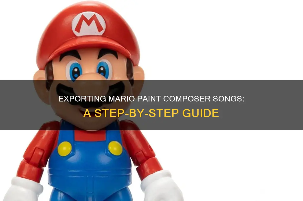 Exporting Mario Paint Composer Songs: A Step-By-Step Guide | CyPaint