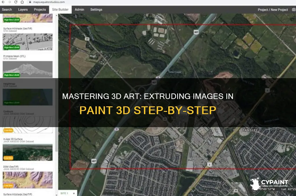 Mastering 3D Art: Extruding Images In Paint 3D Step-By-Step | CyPaint