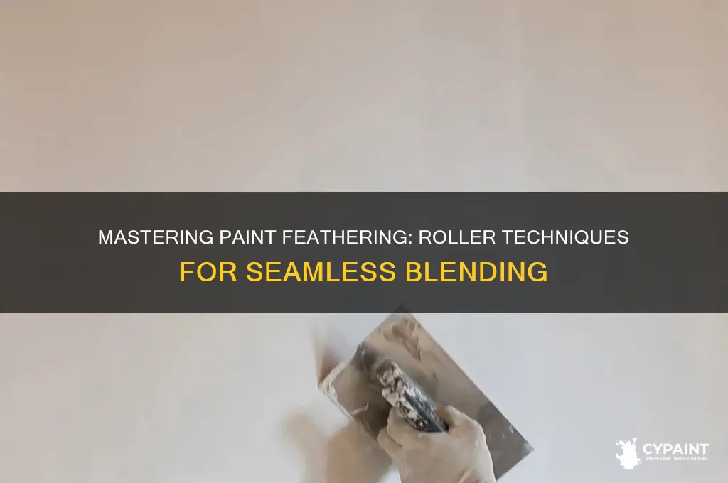 Mastering Paint Feathering: Roller Techniques For Seamless Blending ...
